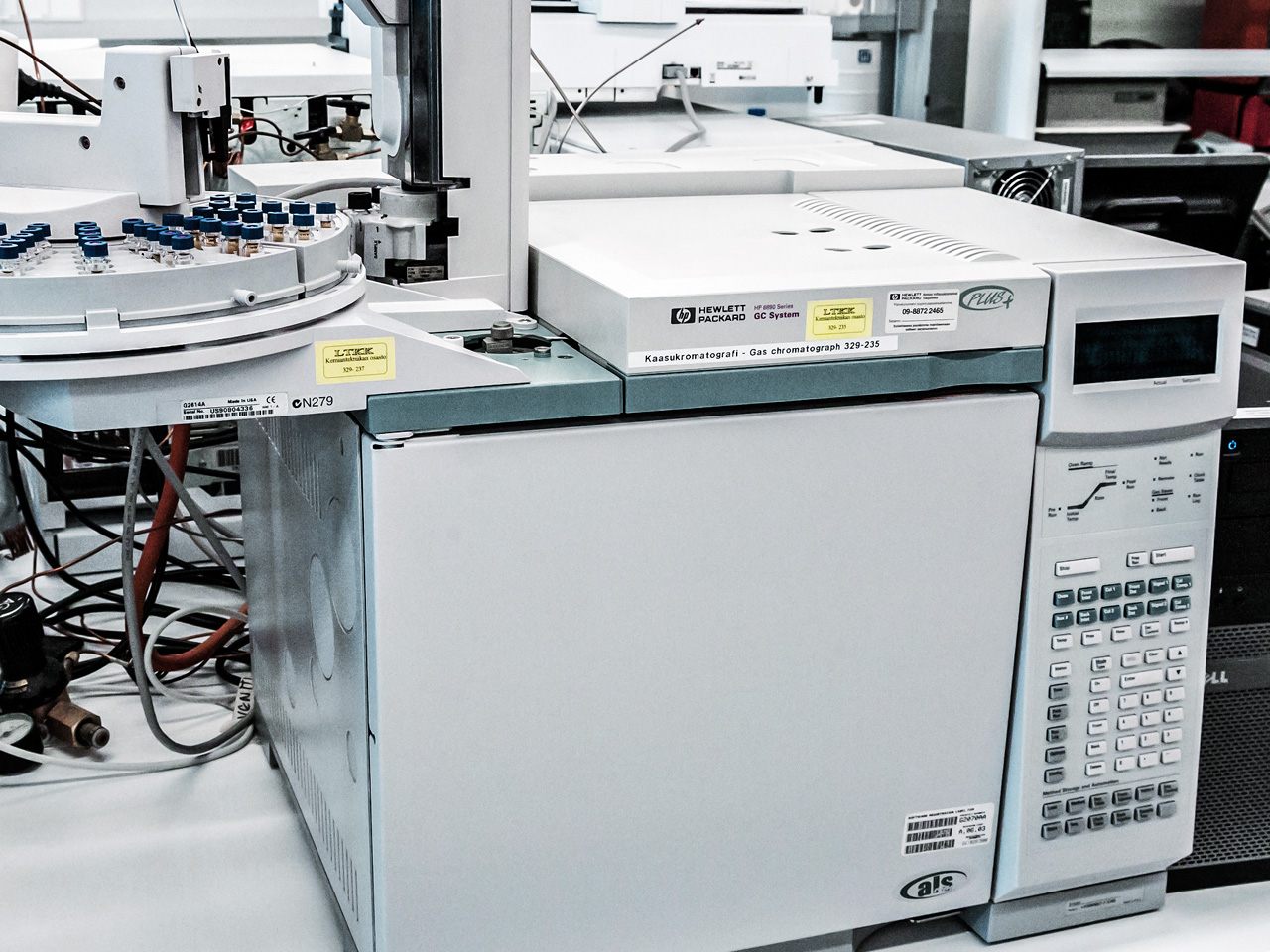 Gas chromatography equipment - LUT University Research Infrastructure
