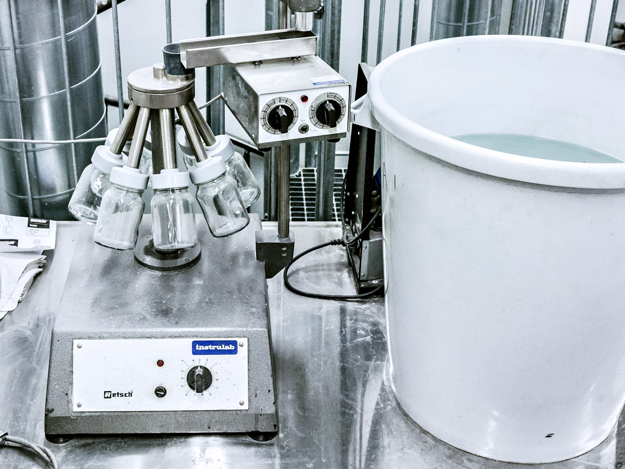 Spinning riffler - LUT University Research Infrastructure